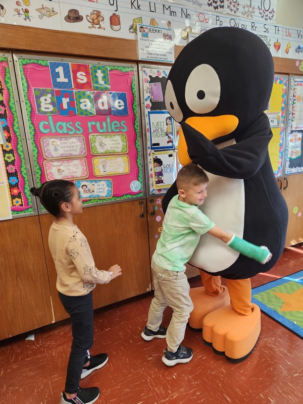 JiJi the Penguin Comes to Town | Kramer Lane Elementary School
