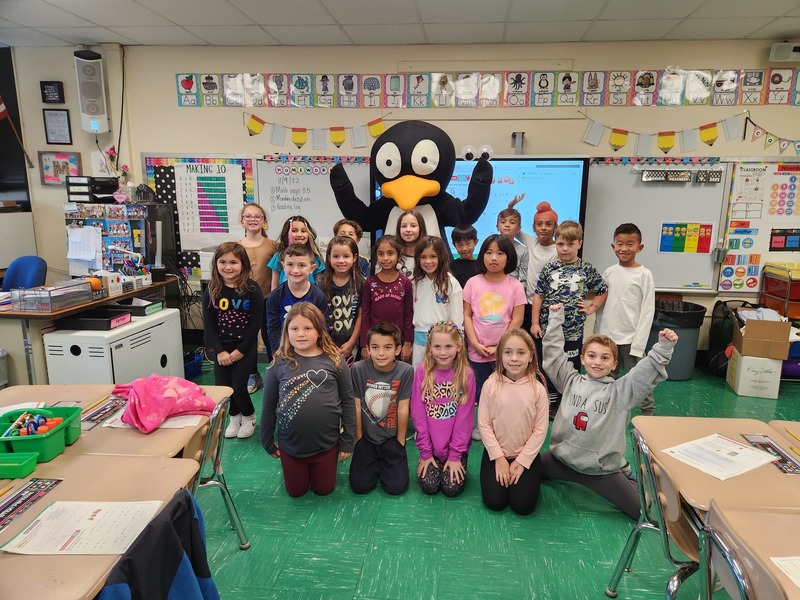 JiJi the Penguin Comes to Town | Kramer Lane Elementary School
